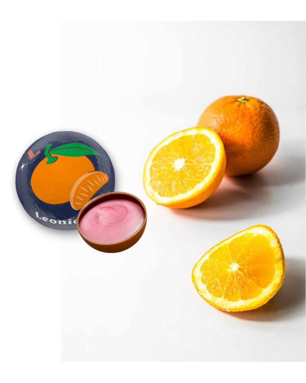Boule Saint-Nicolas Diabolo Orange Lait | Praline chocolat au lait ...